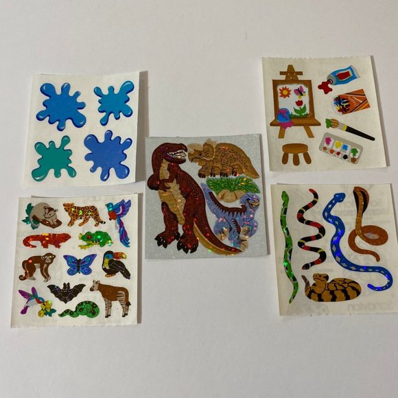 Sandylion | Other | Vintage Sandylion Stickers Set Dinosaurs Snakes ...